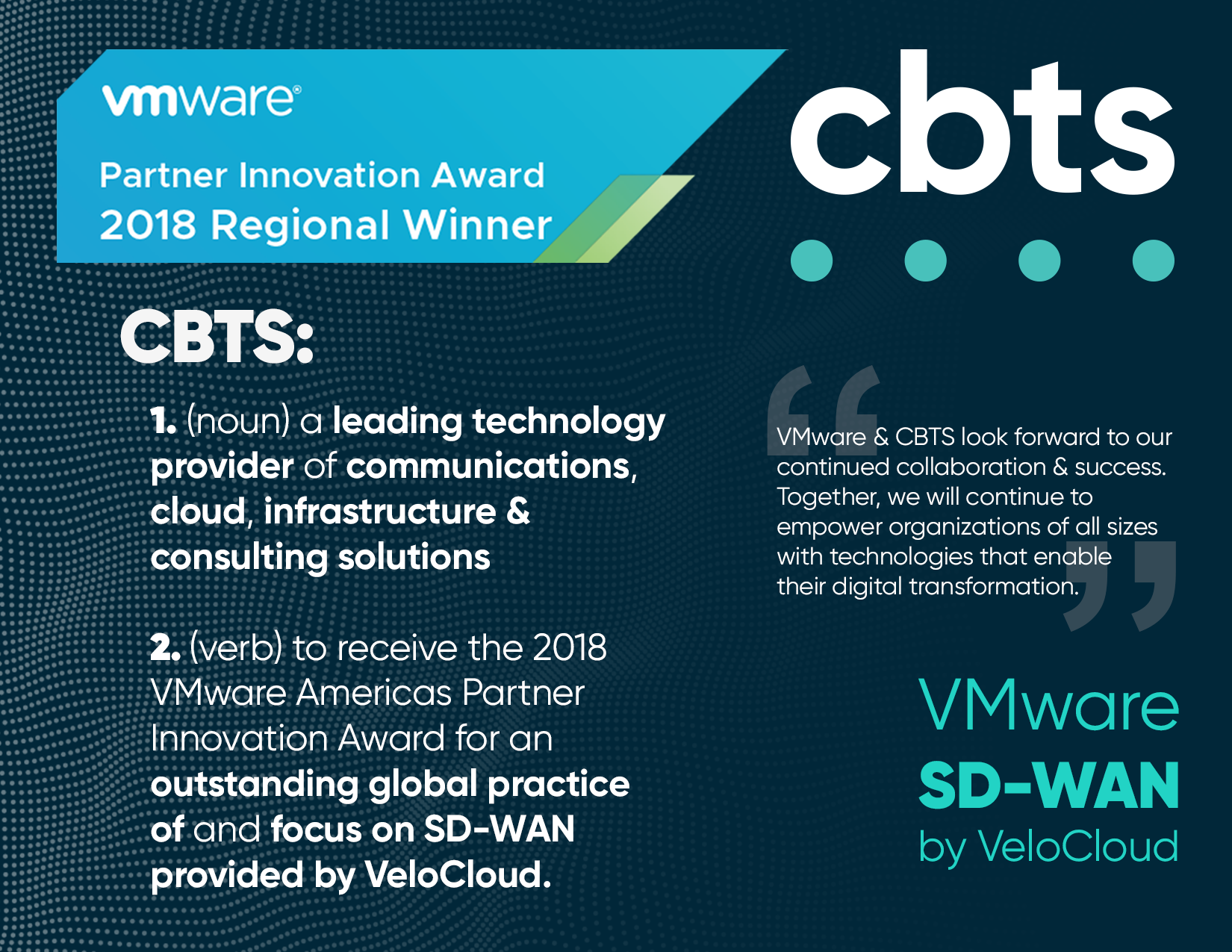Network with CBTS at VMworld 2019 | CBTS